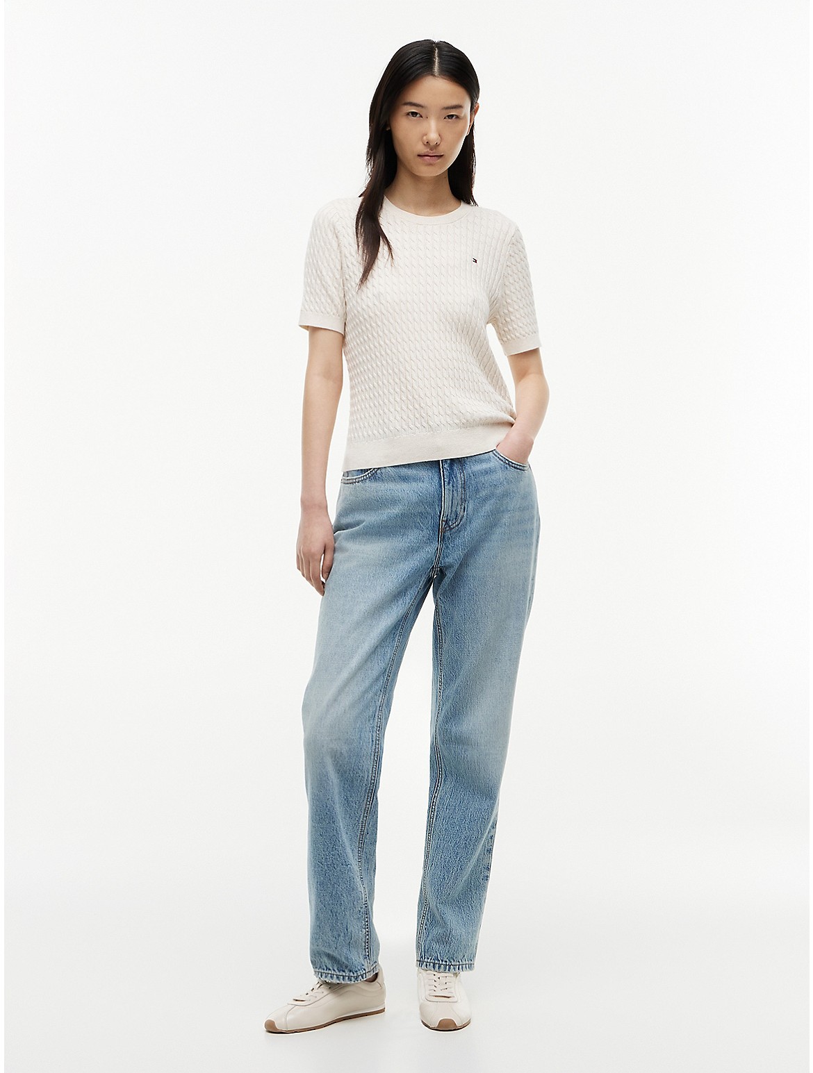 TOMMY HILFIGER Tommy Hilfiger High Rise Classic Straight Jean